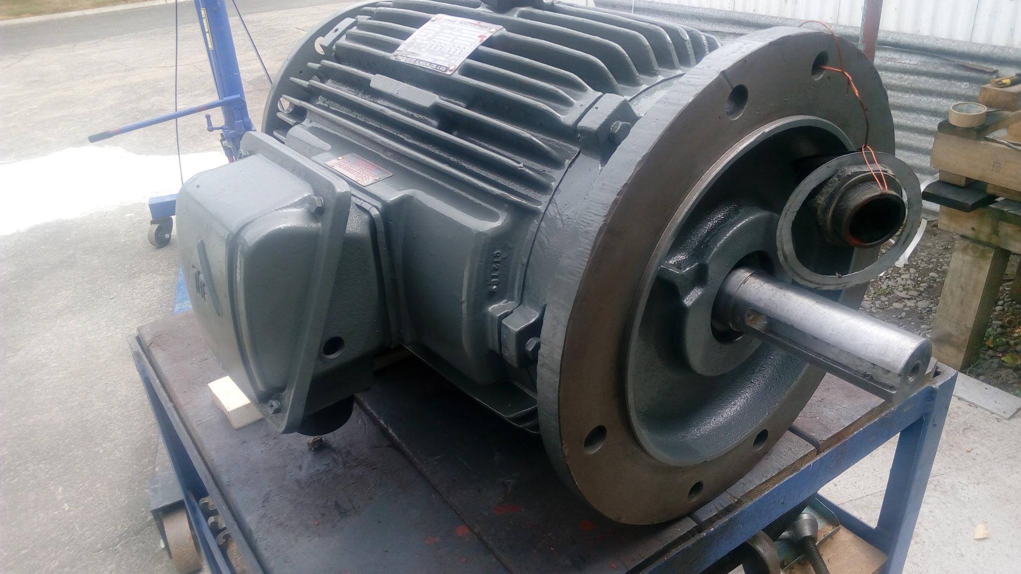 20 KW four pole Brake winding walk through | Electric Motor Repair in ...